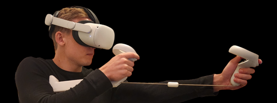 iSTOCK VR: Pro-Grade VR Gun Stock for Oculus Quest 2 & HP Reverb G2