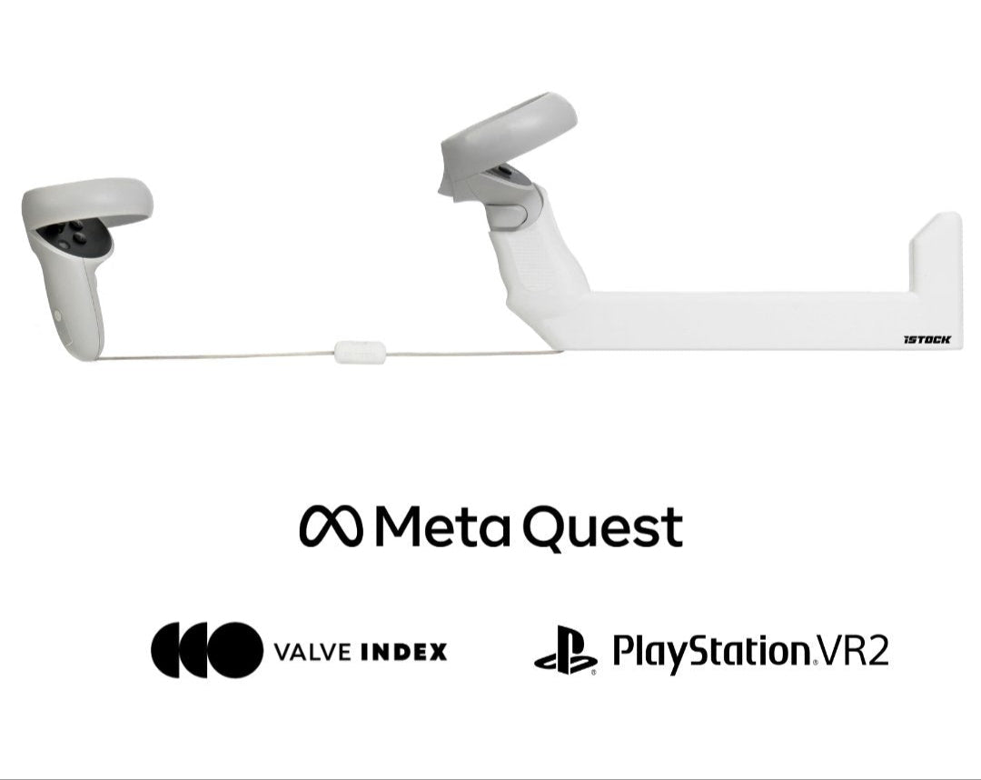 iSTOCK VR Gun Stock for Meta Quest 2 and 3 - PSVR2 - Valve Index