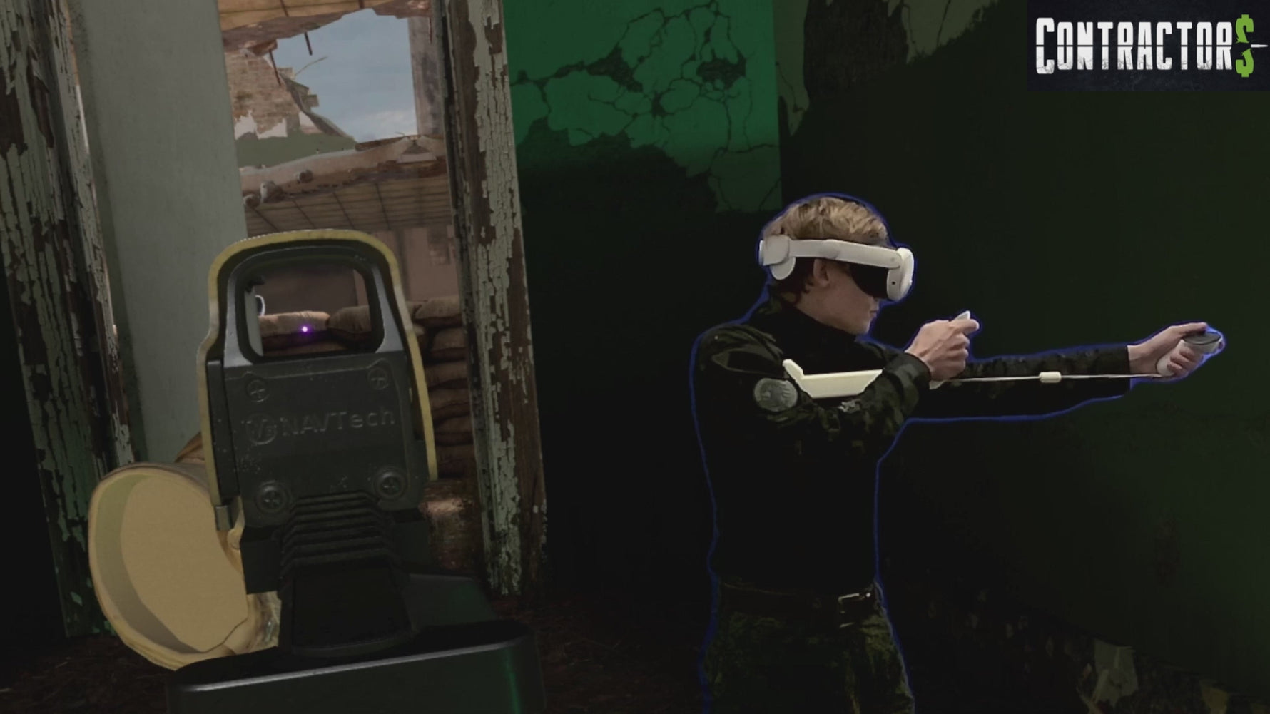 iSTOCK VR Gunstock for Quest 2 & 3, Index, and PSVR2