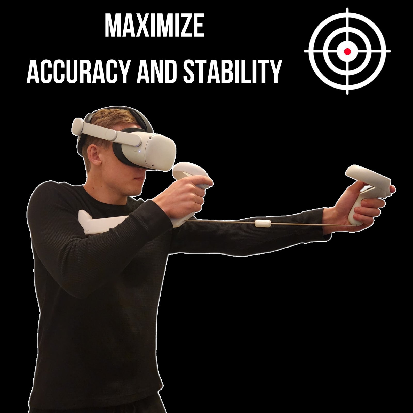 iSTOCK VR Gun Stock for Meta Quest 2 and 3 - PSVR2 - Valve Index