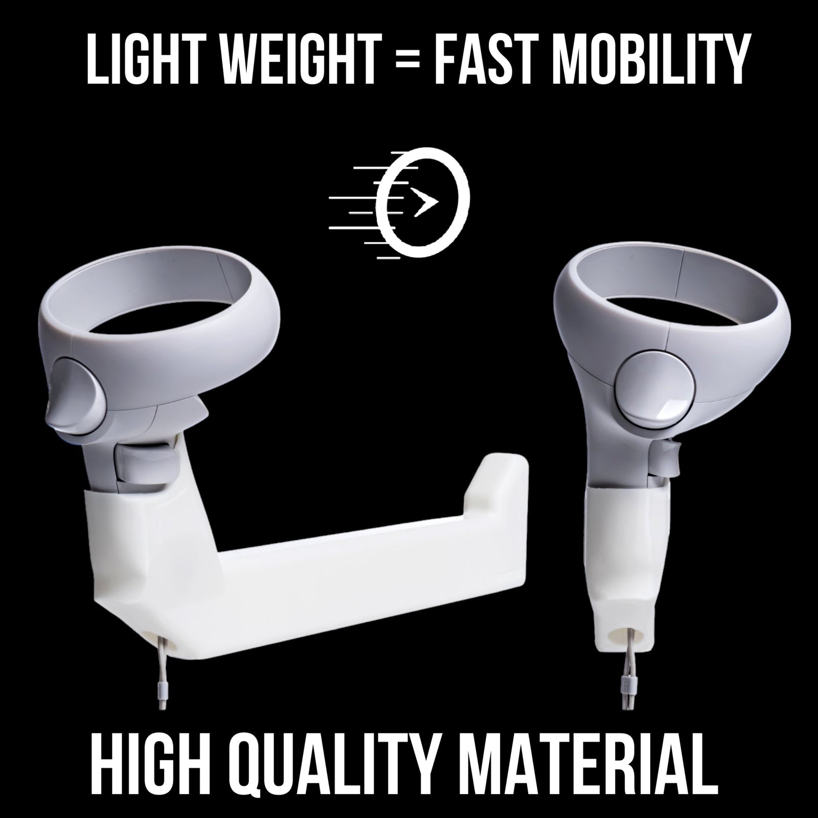 iSTOCK VR Gun Stock for Meta Quest 2 and 3 - PSVR2 - Valve Index